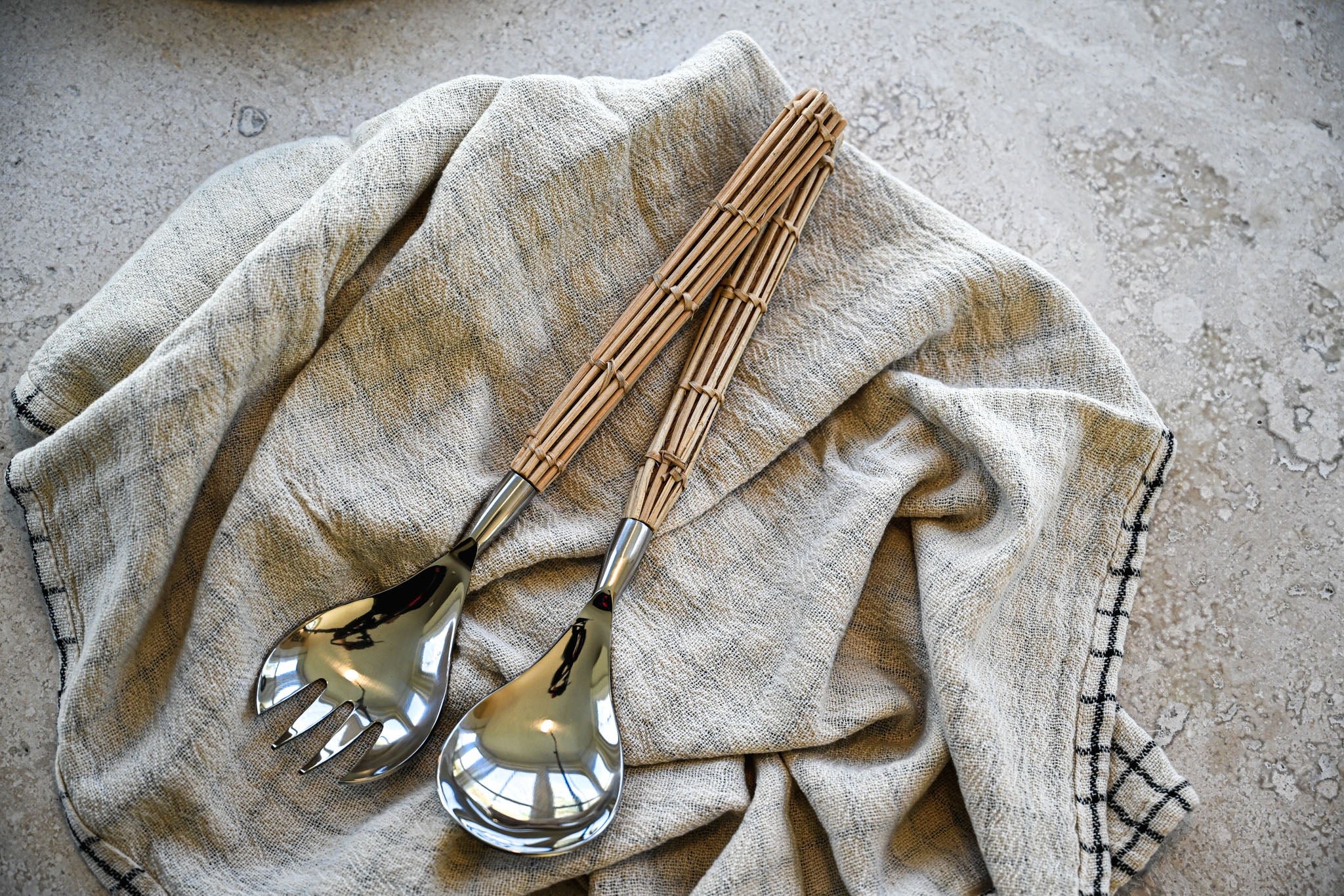 Rattan Server Set – The Walpole Barn